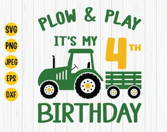 Farm 4th Birthday - Etsy