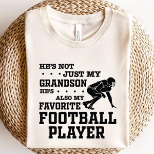 Football Grandma SVG: Grandson Player Cut File (digital Download) - Etsy