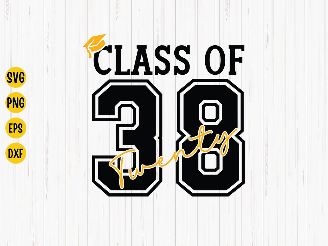 Class of 2038 Svg, Graduation 2038 Svg, Pre-k Graduate, Preschool ...