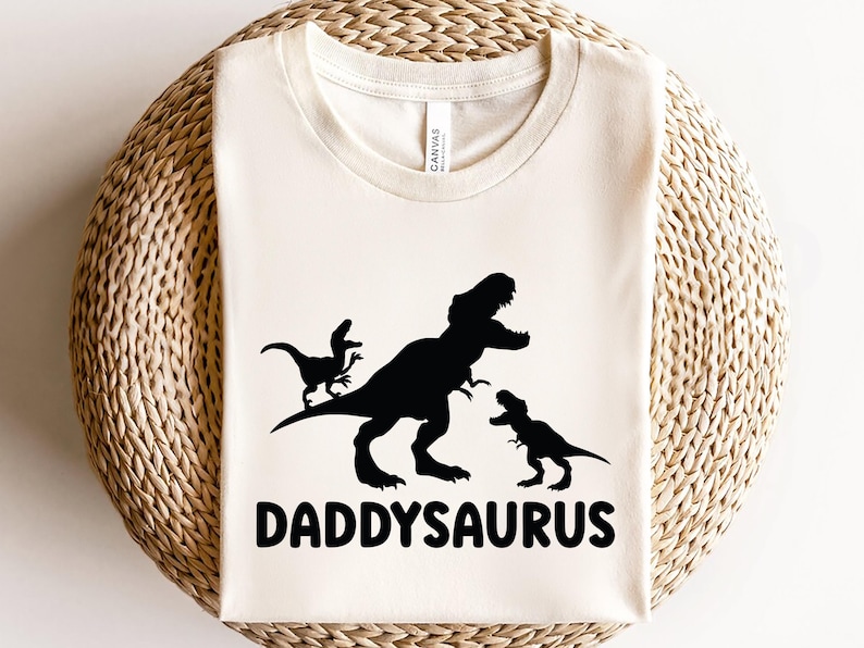 Daddy Saurus SVG: Father's Day Dinosaur Dad Design (digital Download ...