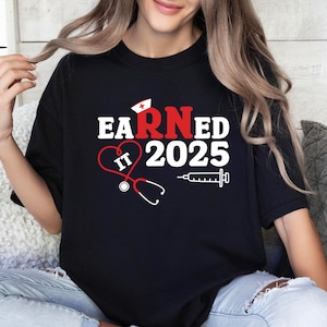 Nurse Graduation 2025 SVG: Earned It RN Design (digital Download) - Etsy
