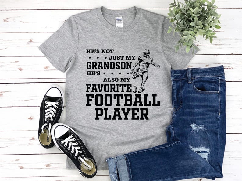 Football Grandma SVG: Favorite Grandson Player (digital Download) - Etsy