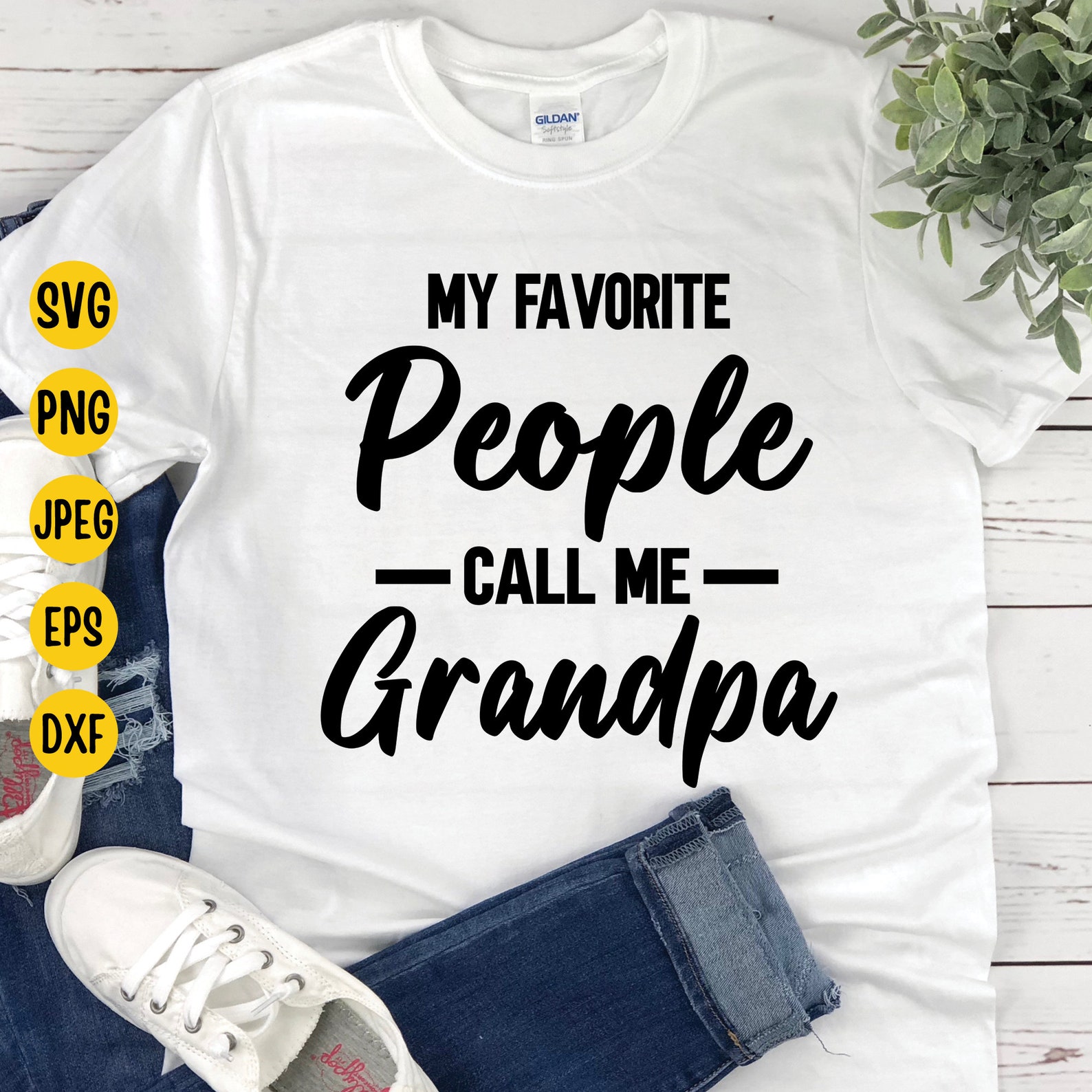 My Favorite People Call Me Grandpa Svg Grandpa Svg - Etsy