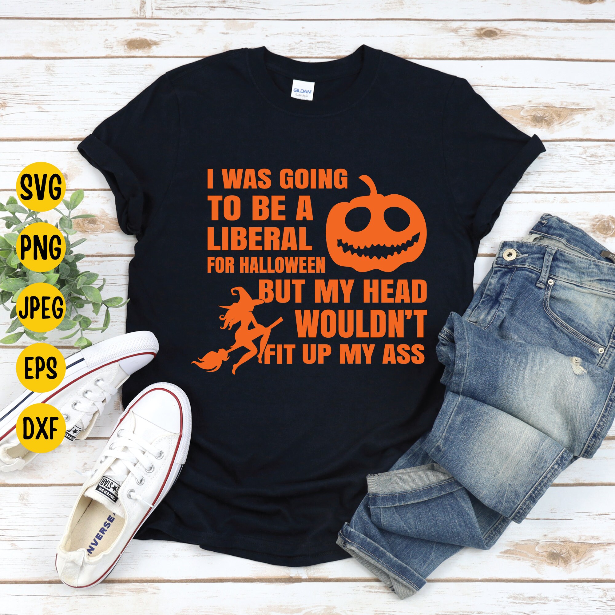 I Was Going to Be A Liberal for Halloween Svg but My Head - Etsy