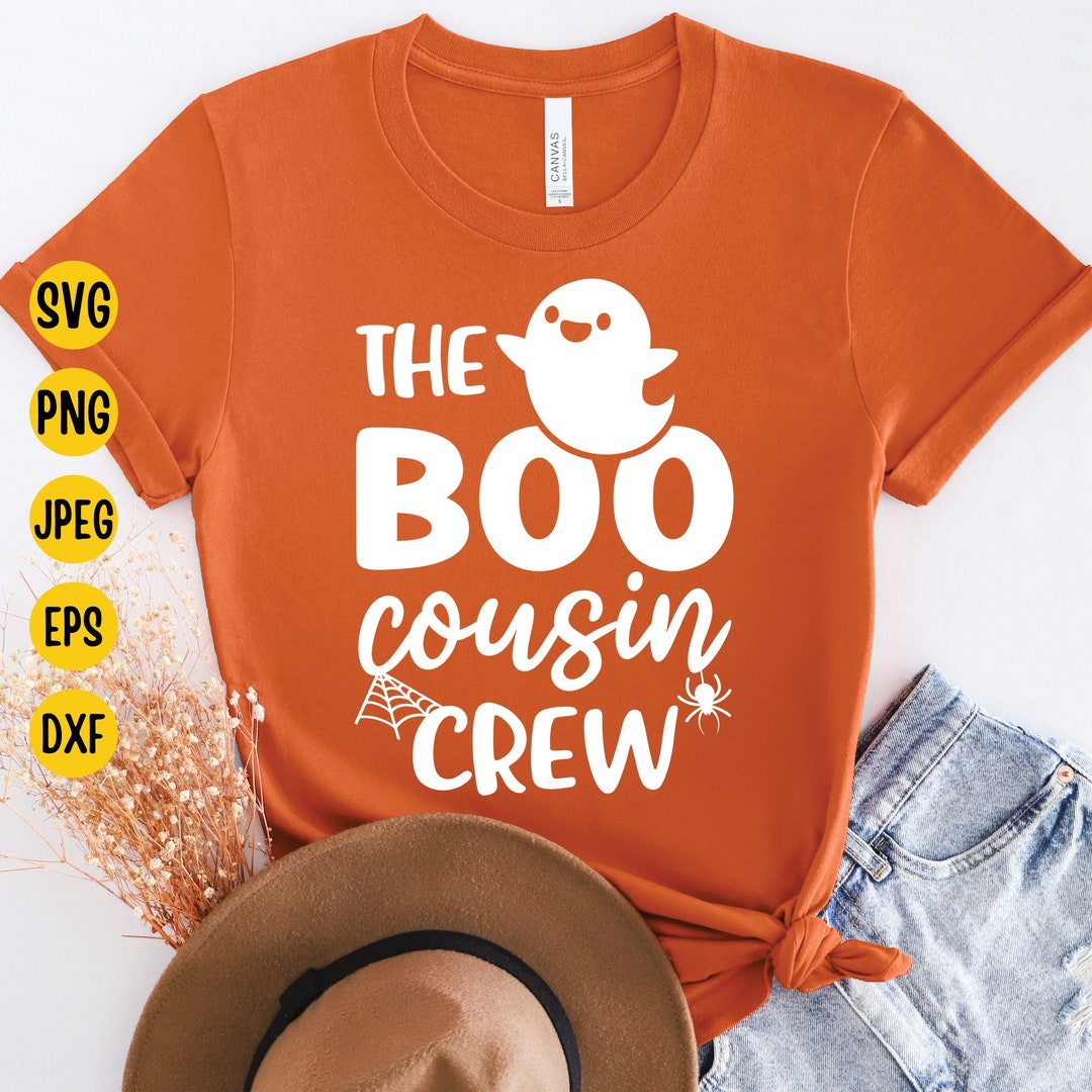 The Boo Cousin Crew Svg, Halloween Cousin Crew Svg, Happy Halloween Svg ...