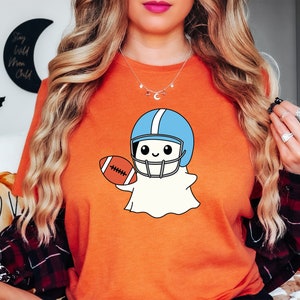Halloween Sport Cute Ghost Svg, Ghost American Football, Sports Boo ...