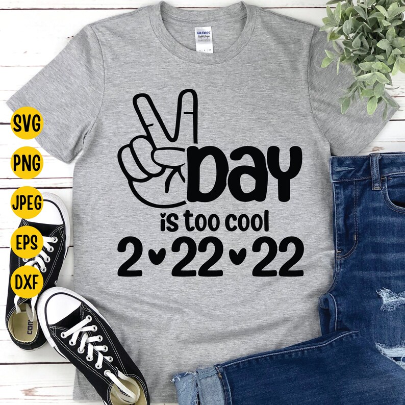 Twos Day It Too Cool Svg Twosday Svg 22222 Svg February 2nd - Etsy