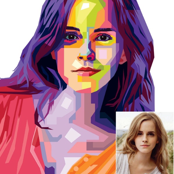 Pop Art Portrait - Etsy