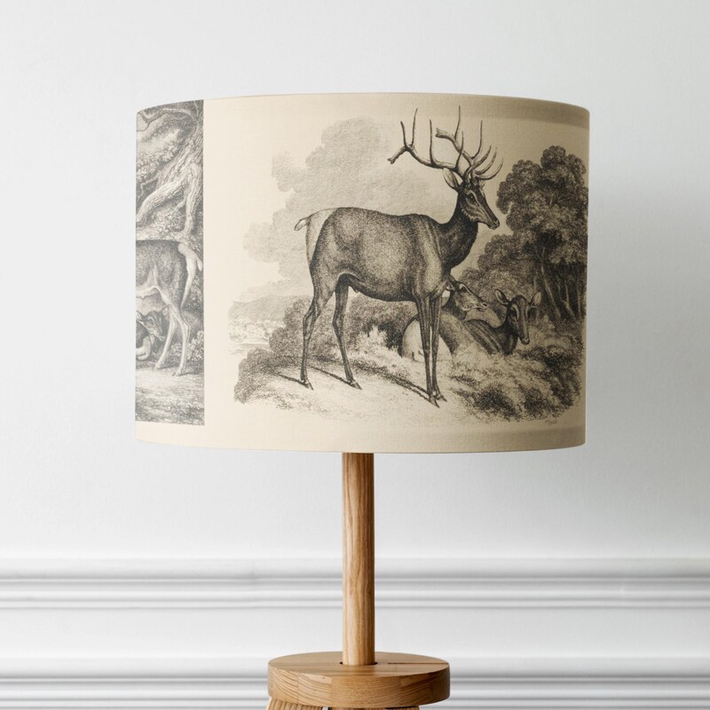 Stag Lamp - Etsy UK