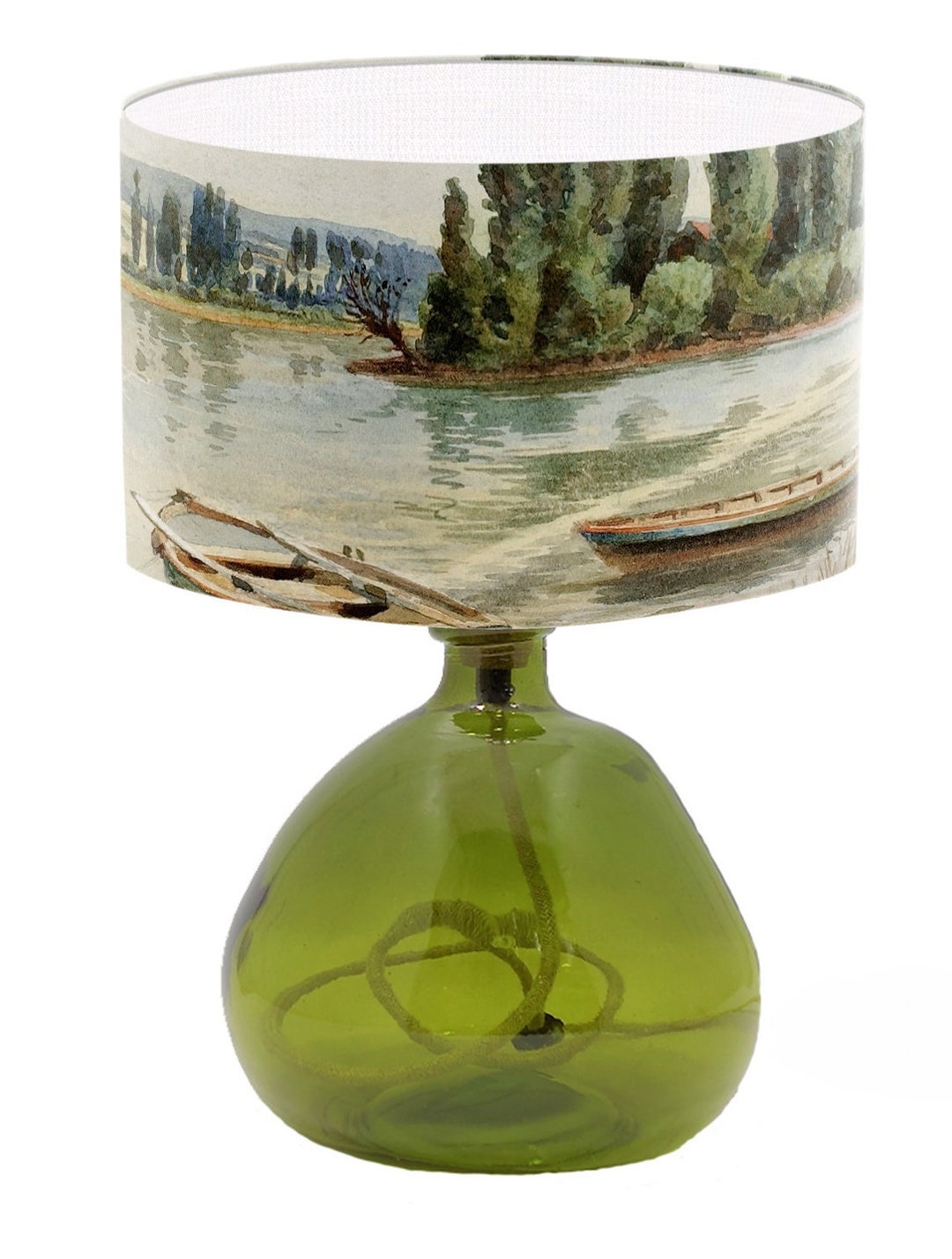 Handmade Fine Art Lampshade: Gallery Print Drum Shade - Etsy