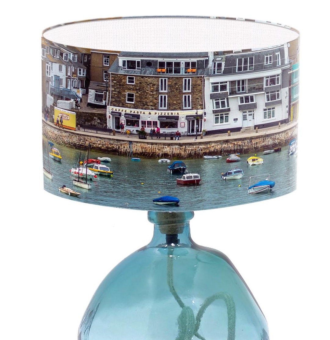 Photographic Lampshade, St Ives, Cornwall, Coastal Lamp Shade ...