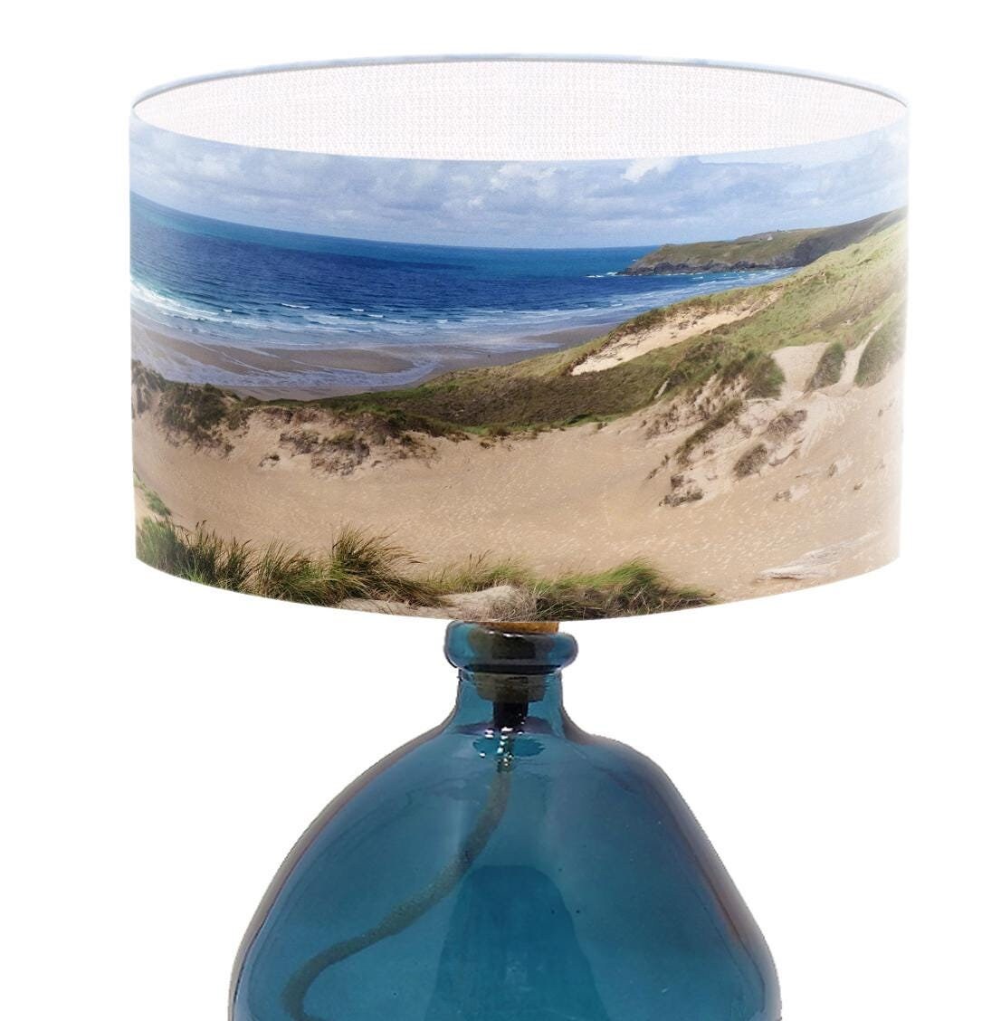 Lampshade Seaside Lampshade Nautical Lamp Shade Beach Lampshade Coastal ...