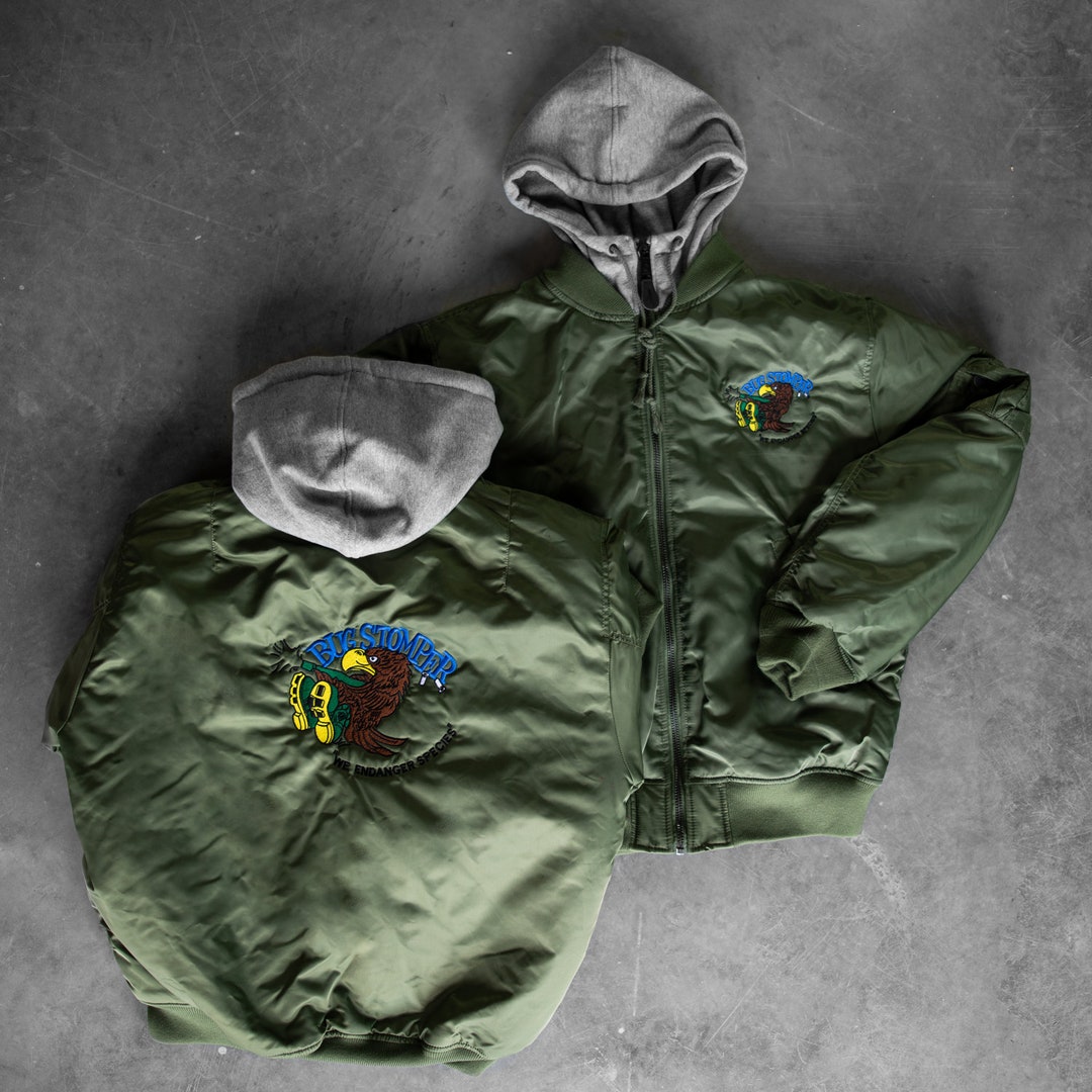 Aliens Bugstomper Inspired Embroidered Patch MA1 Bomber Jacket - Etsy
