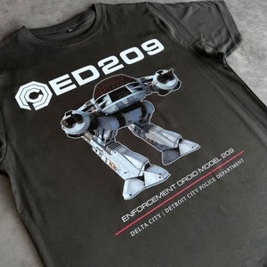 Mens ED 209 Robocop T Shirt OCP - Etsy UK