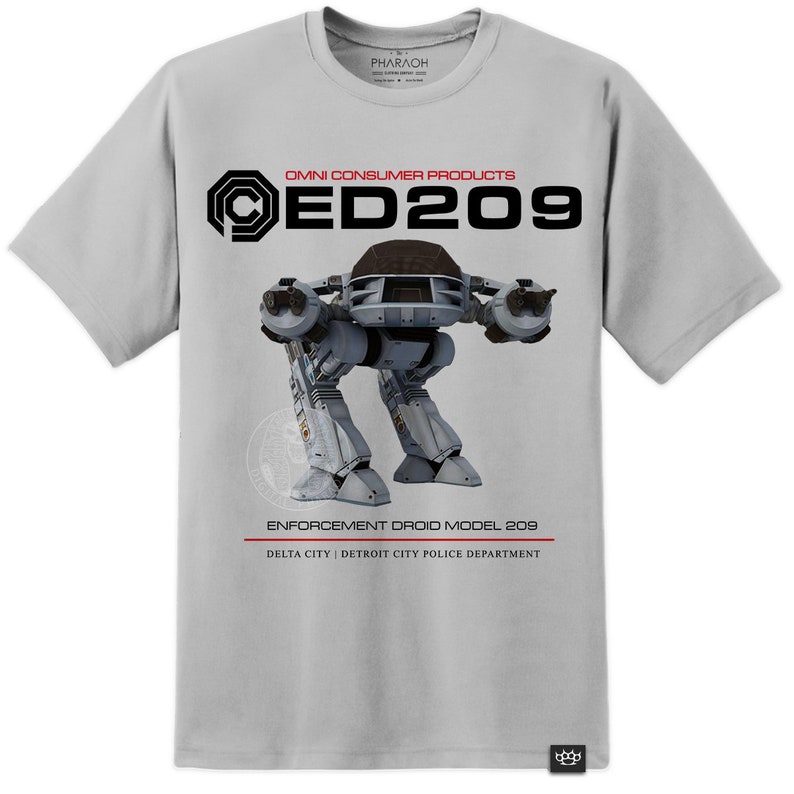 Mens ED 209 Robocop T Shirt OCP - Etsy UK