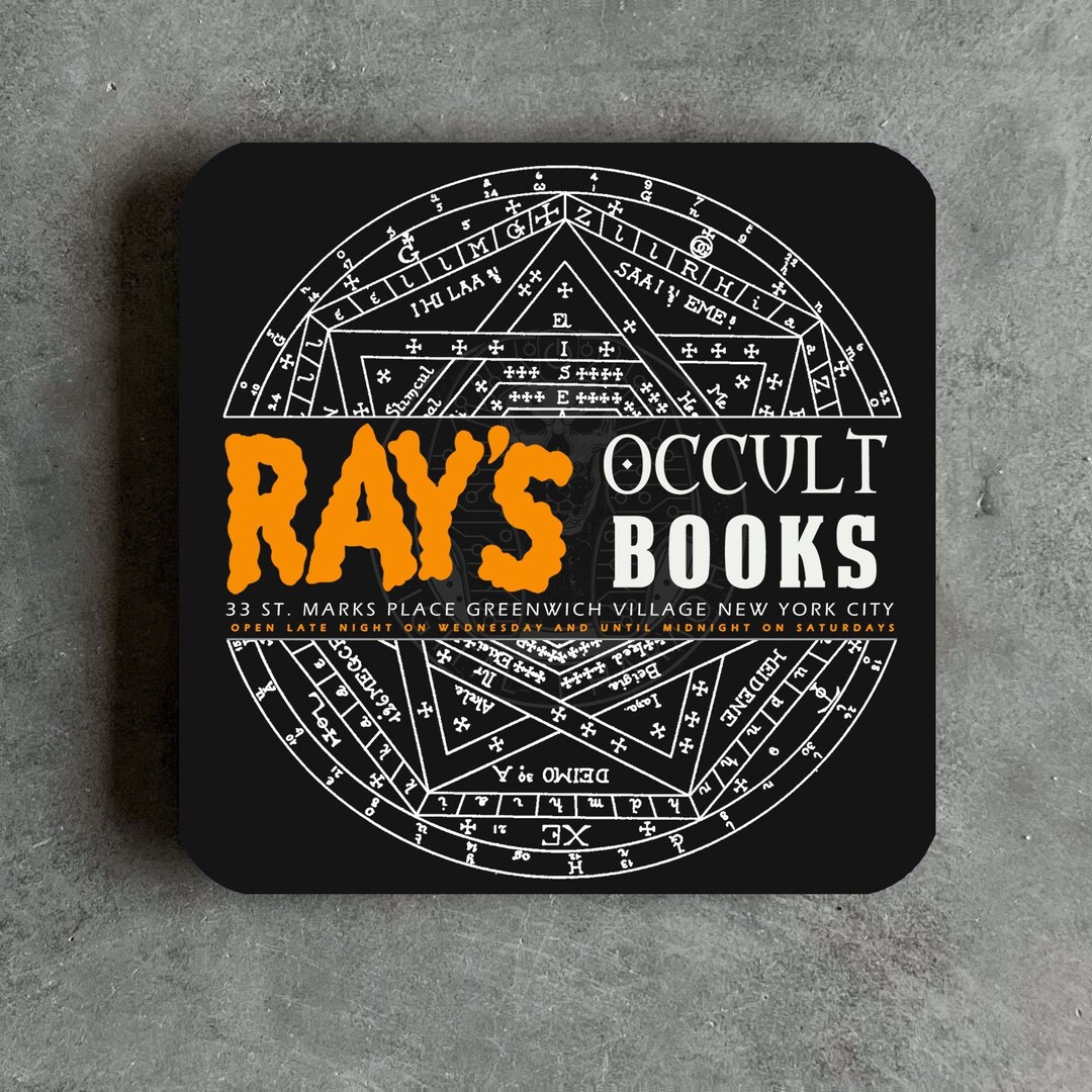 Rays Occult Ghostbusters Inspired Drinks Coaster - Etsy