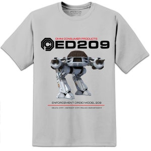 Mens ED 209 Robocop T Shirt OCP - Etsy UK