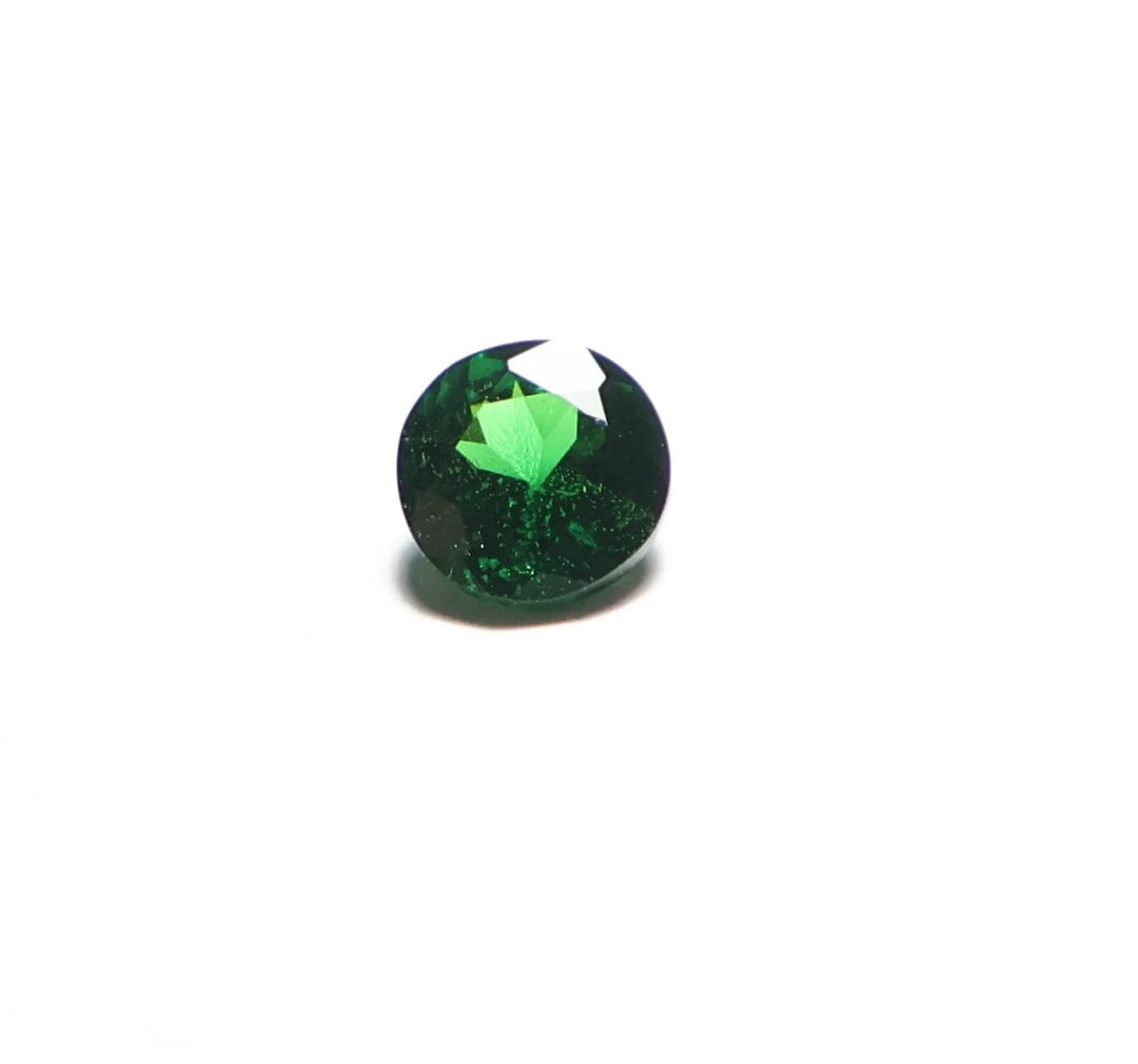 0.60 Carat, Natural Tsavorite Garnet Cut, January Birthstone, Round ...