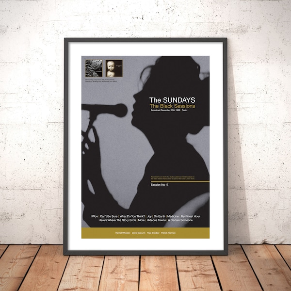 The Sundays Poster - Etsy