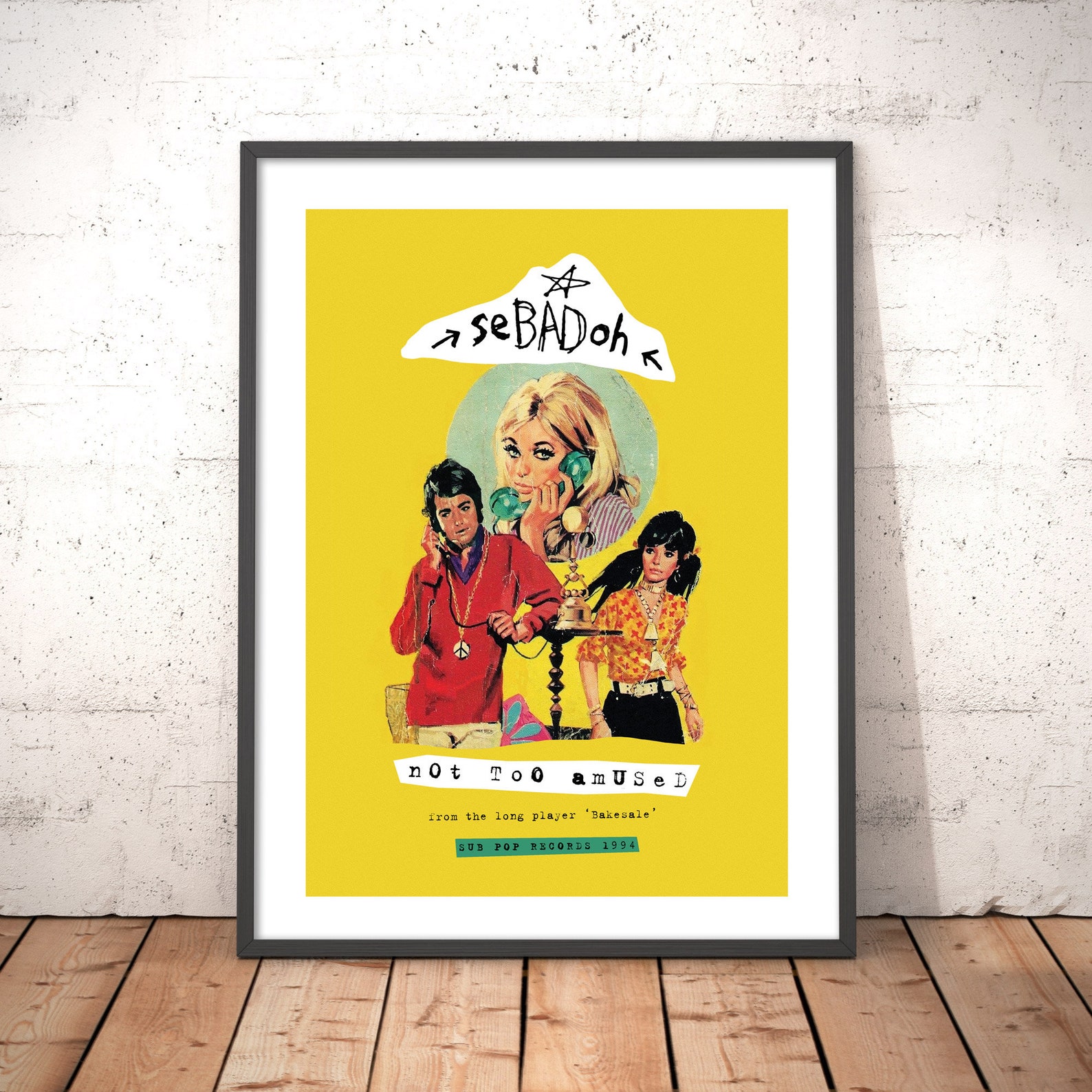 Sebadoh Art Print Music Poster Birthday Gift Music - Etsy UK