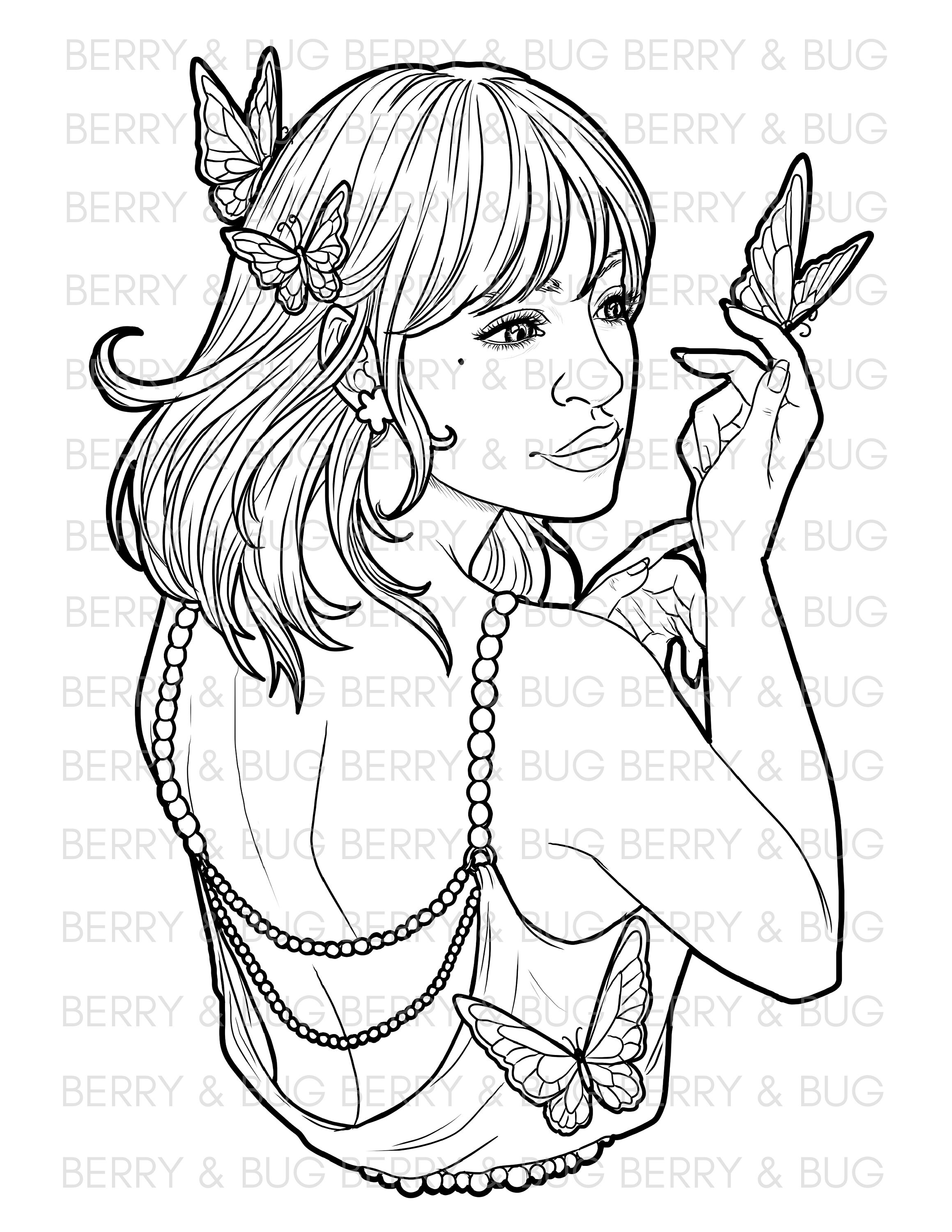 Berry Big Help Coloring Pages