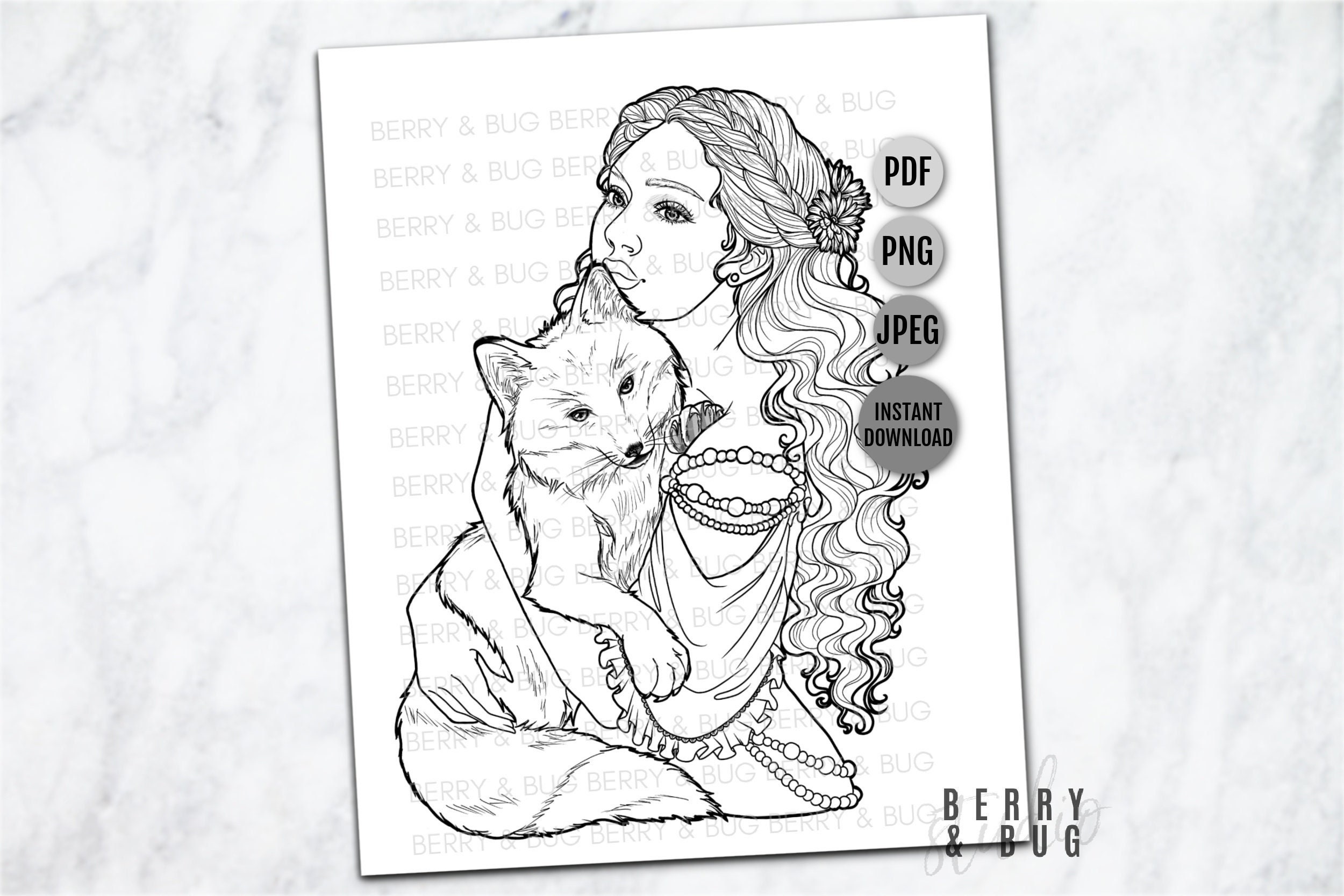 Berry Big Help Coloring Pages