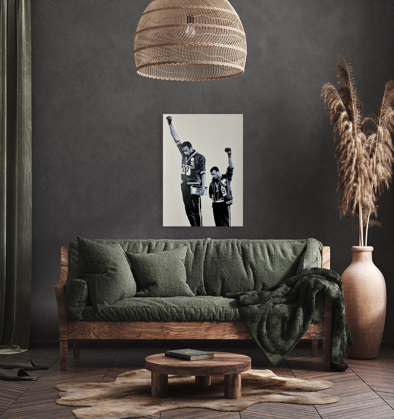 1968 Olympics Black Power Poster