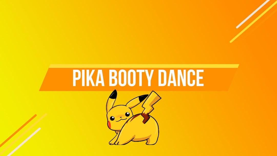 PIKACHU TWERK DANCE Animated Emote - Etsy