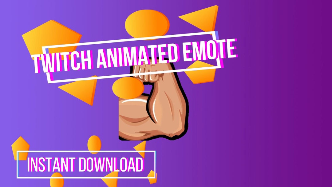FLEX ANIMATED Twitch Emote - Etsy