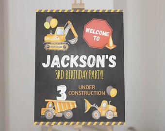 Girly Construction Porta Potty Sign Pink Construction Party - Etsy