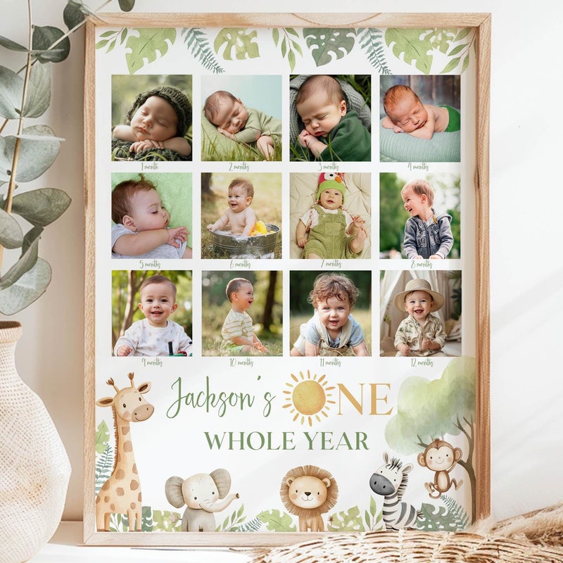 My First Year Frame - Etsy