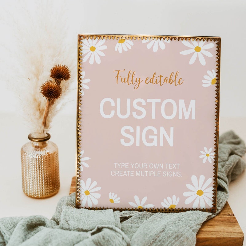 Daisy Template - Etsy