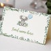 EDITABLE Koala 1st Birthday Tent Card Koala Birthday - Etsy