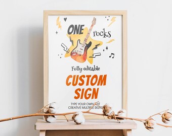 Born to Rock Sign - Etsy