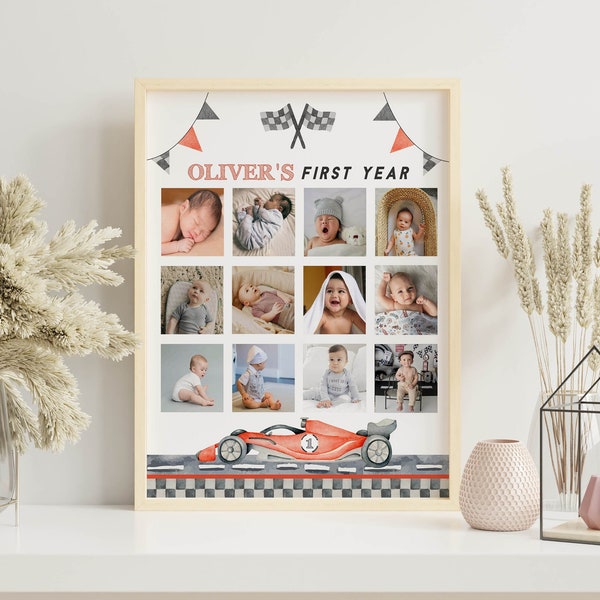 First Year Collage - Etsy