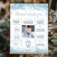 Snow White Birthday Milestone Sign, Editable Snow White Milestone ...
