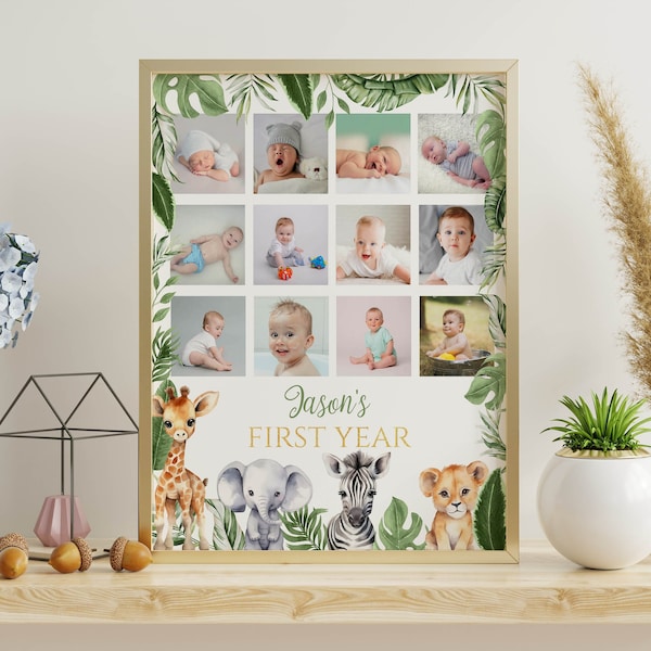 One Wild Year Invitations - Etsy