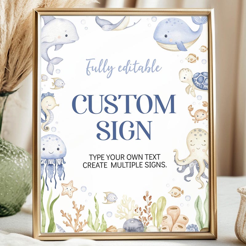 Sea Table Decorations - Etsy