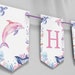 Editable Under the Sea Birthday Banner, Oneder the Sea Happy Birthday ...