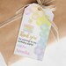 EDITABLE Pastel Rainbow Favor Tags, Pastel Thank You Tag, Pastel ...