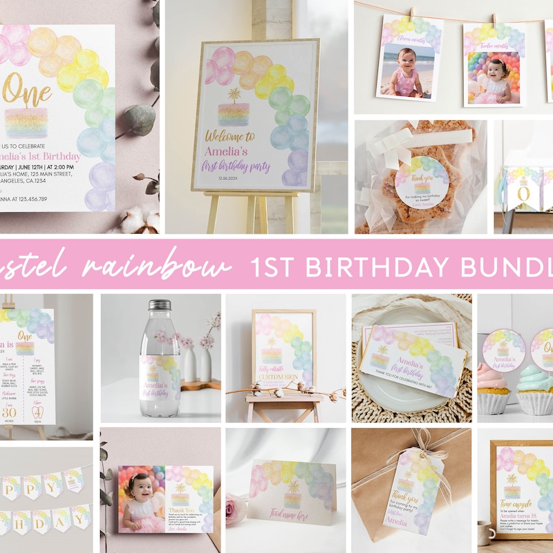 Pastel Birthday - Etsy