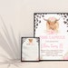 EDITABLE Highland Cow Time Capsule Template, Cow 1st Birthday Time ...