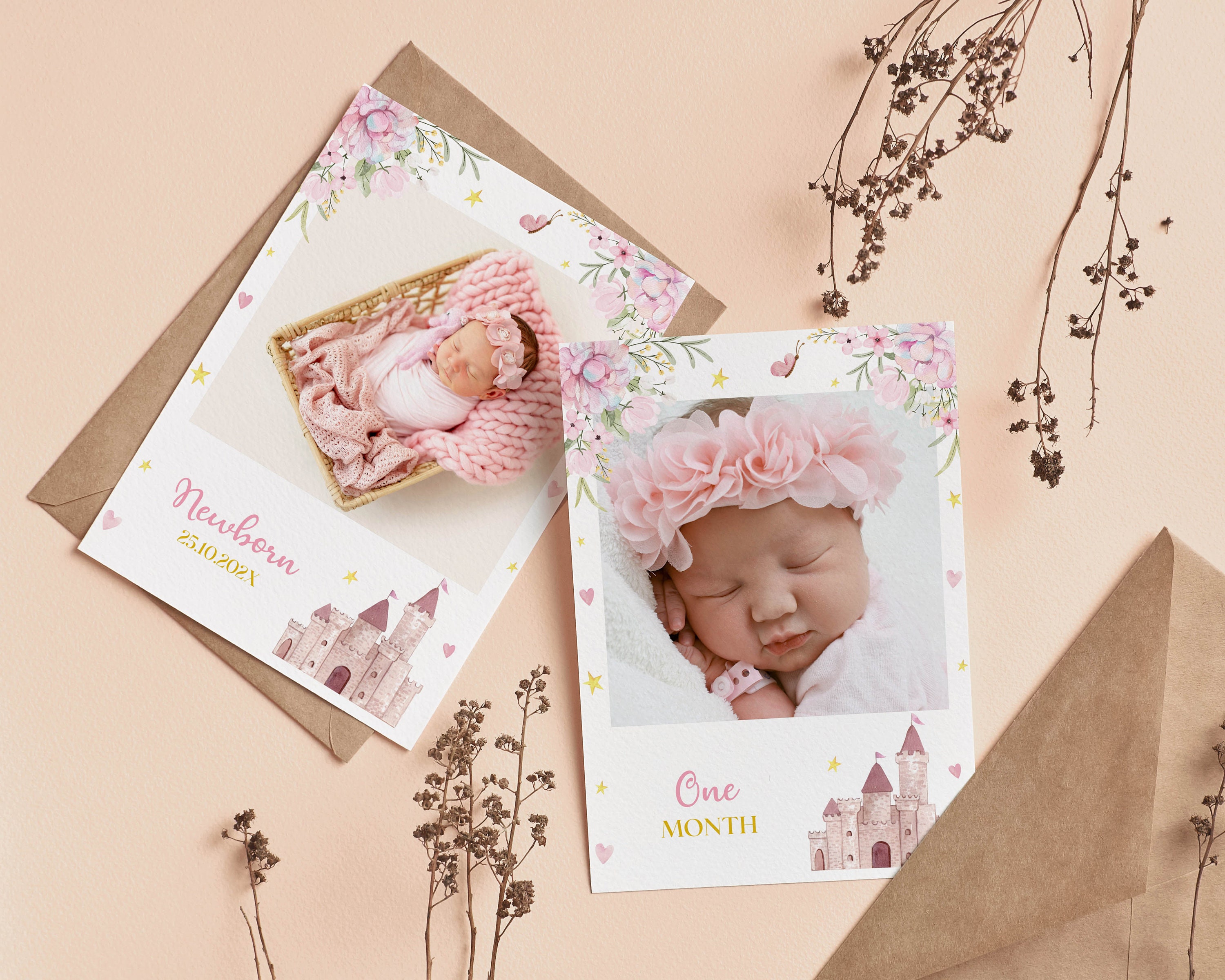 Princess Birthday Photo Banner Princess 1st Birthday Banner - Etsy