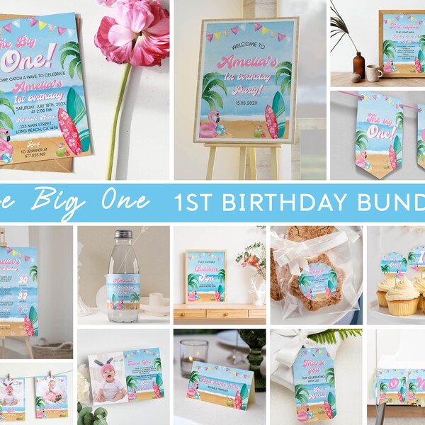 Beach First Birthday - Etsy