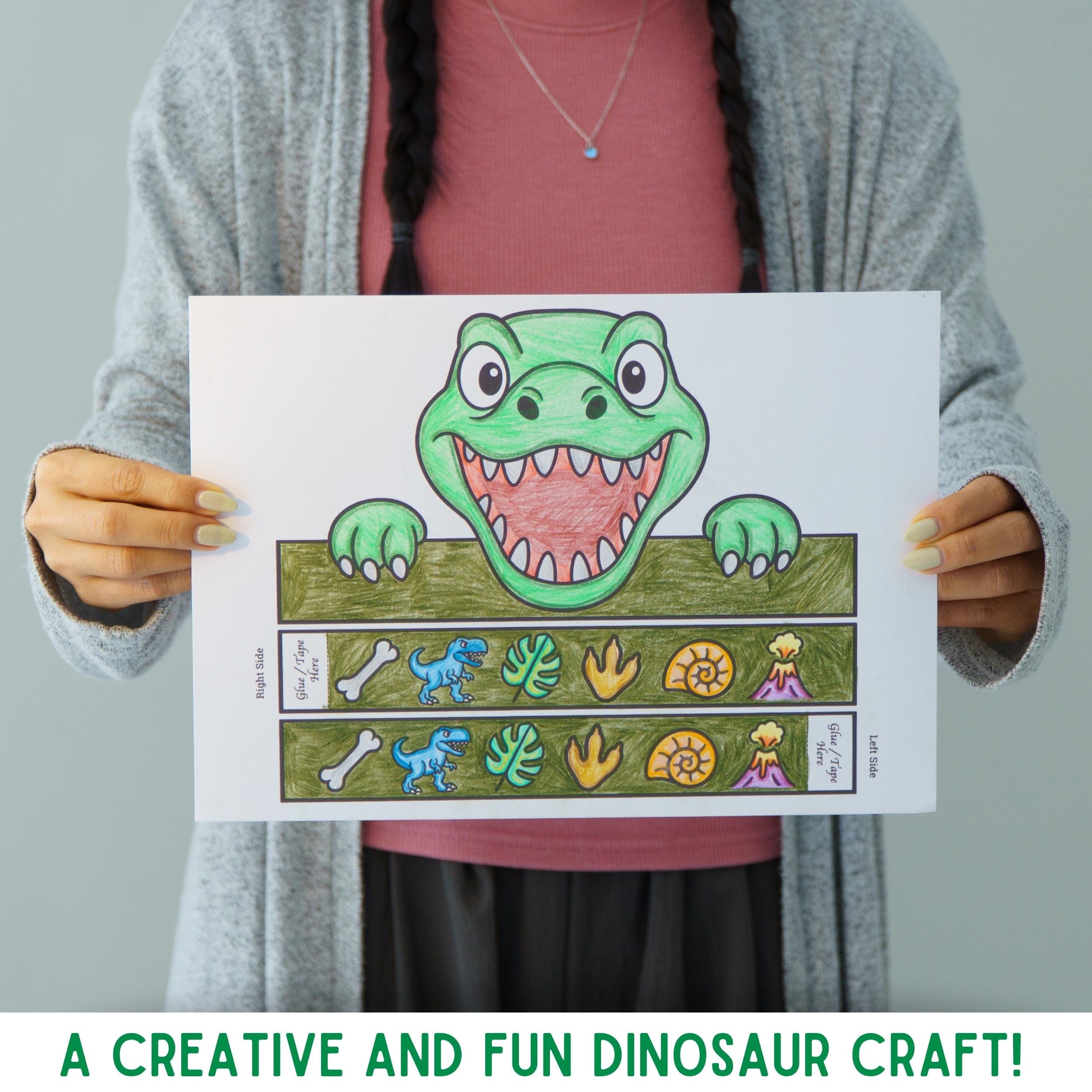 Printable Dinosaur Birthday Crown | Instant Download DIY Party Hat for ...