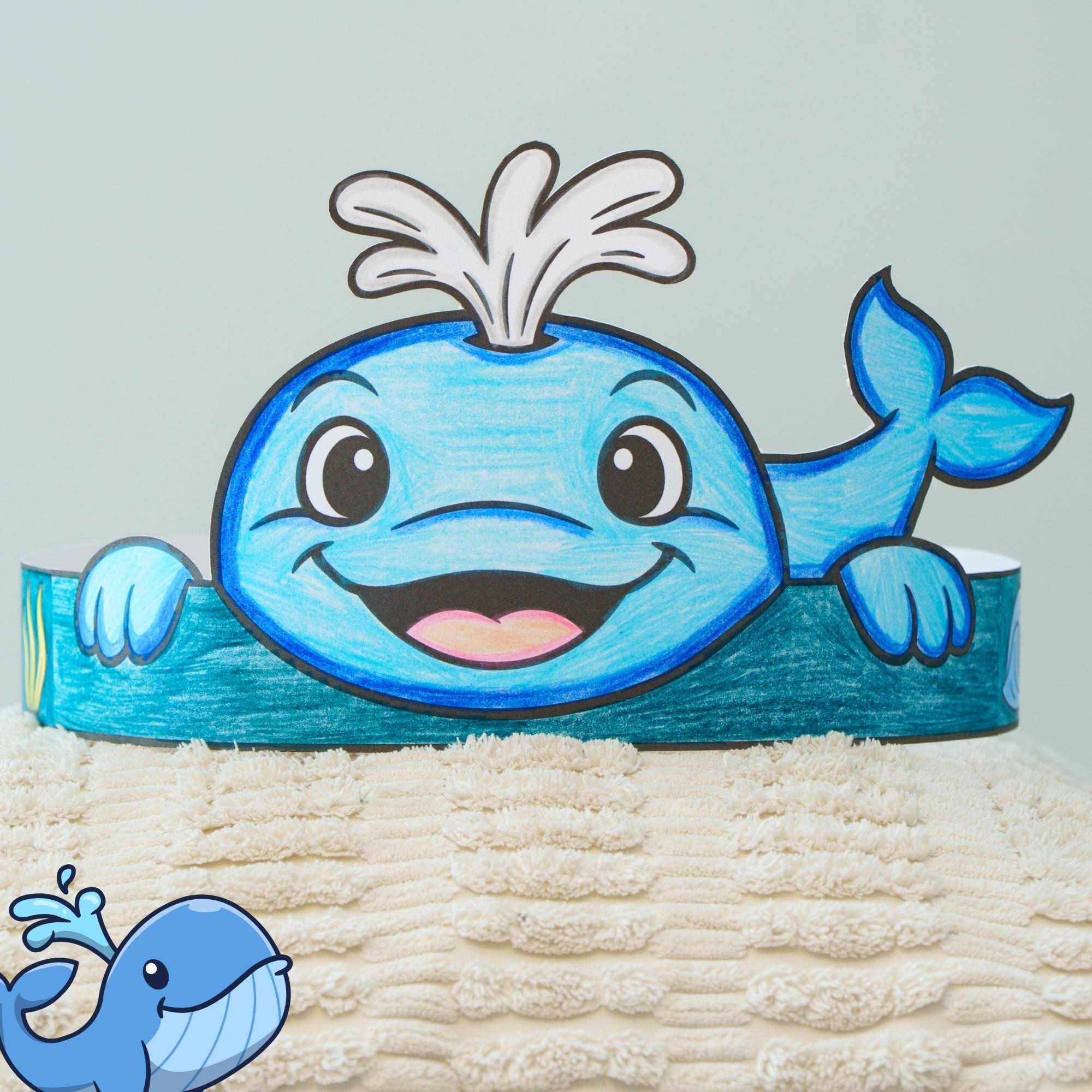 3 Ocean Party Hats Pack | Under the Sea Birthday Party Activity | Ocean ...