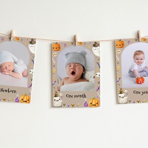 Editable Spooky One Birthday Invitation Bundle, Halloween 1st Birthday ...