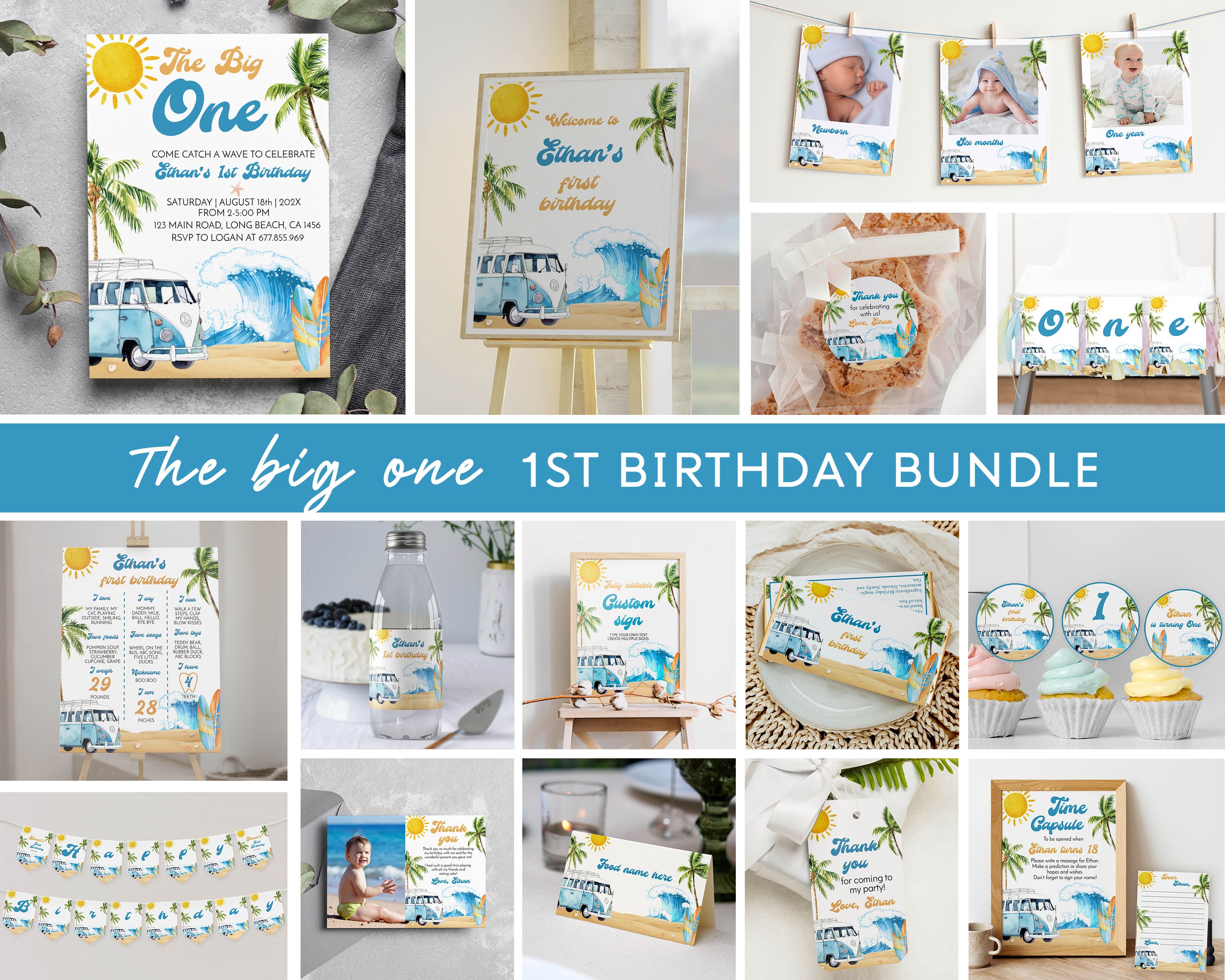 Beach Baby Birthday Party