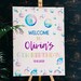 EDITABLE Bubble Welcome Sign, Bubble Birthday Party Welcome Poster, Pop ...