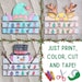 Christmas Hat Craft 3 Pack – Printable Paper Hats for Kids – Reindeer ...